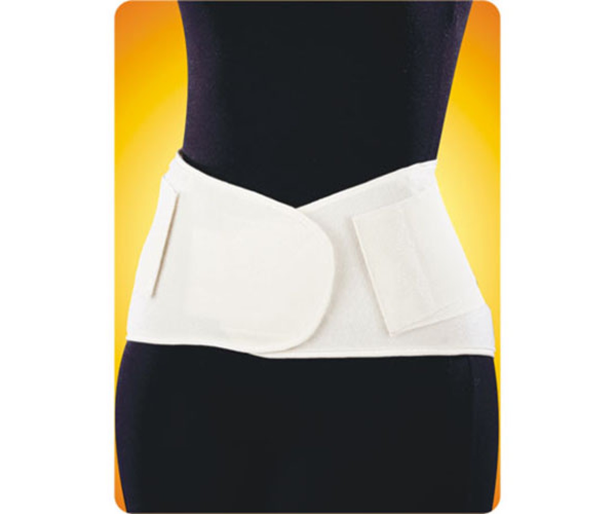 DeluxeComfort.com Mesh Industrial Back Support White, Medium