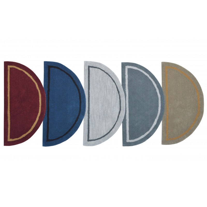 DeluxeComfort.com Deluxe Comfort Henley Wool Rug - Round and Half ...