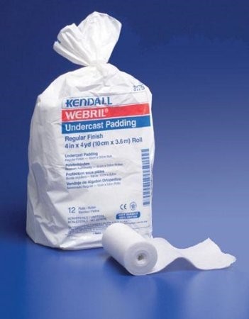 DeluxeComfort.com Webril 100% Cotton Undercast Padding 3 x 4 Yards Bg/12